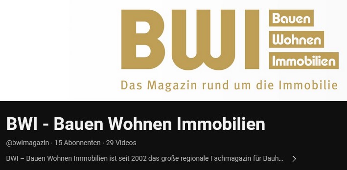 Video-Galerie - BWI - Bauen Wohnen Immobilien - Das Magazin rund um die ...